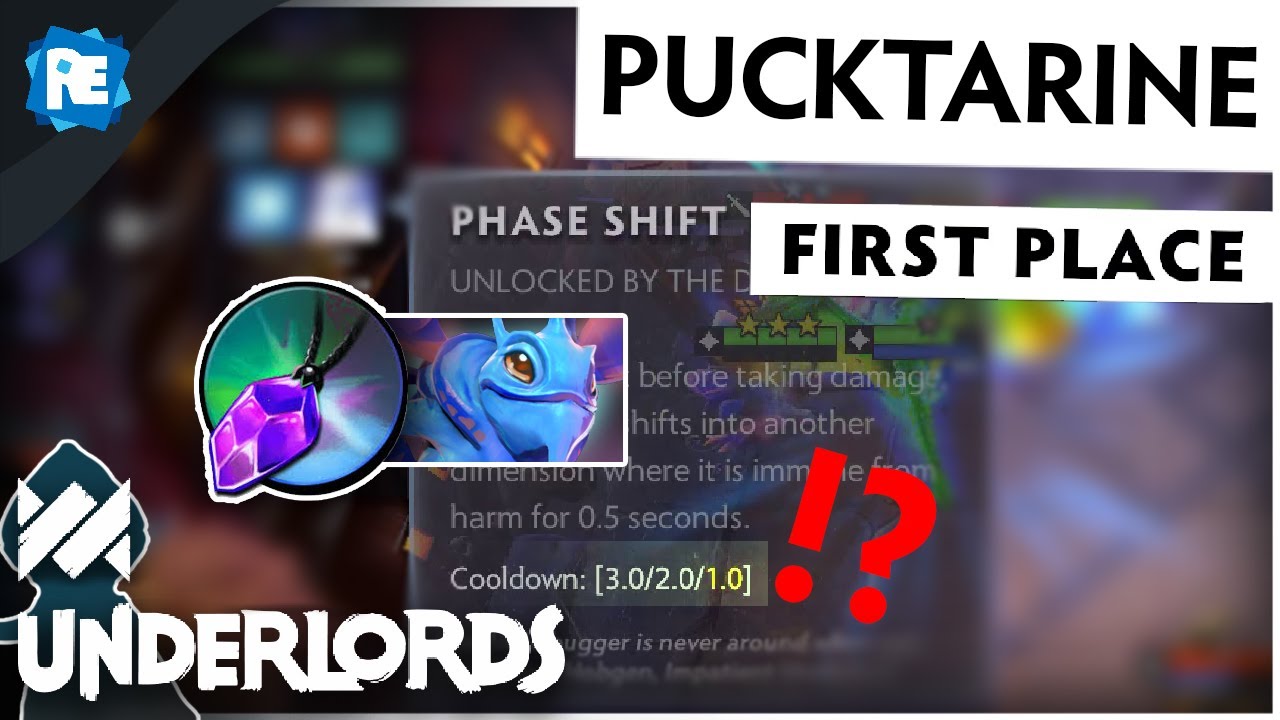 UNLIMITED Phase Shift Puck + Octarine OP AF! - Dota Underlords - YouTube