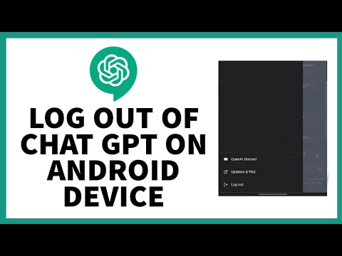 How to Log Out Of ChatGpt On Android Device? Sign Out Chat GPT Account ...