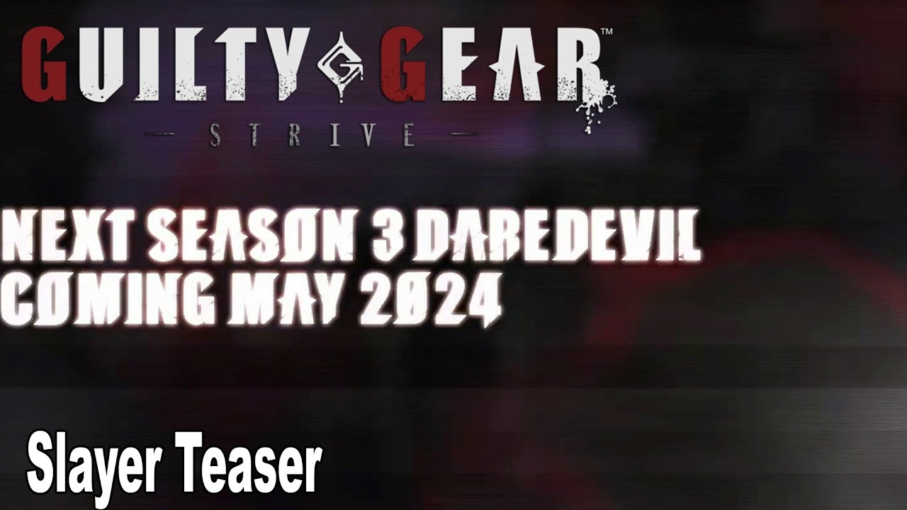 Guilty Gear Strive Slayer Reveal Teaser - YouTube