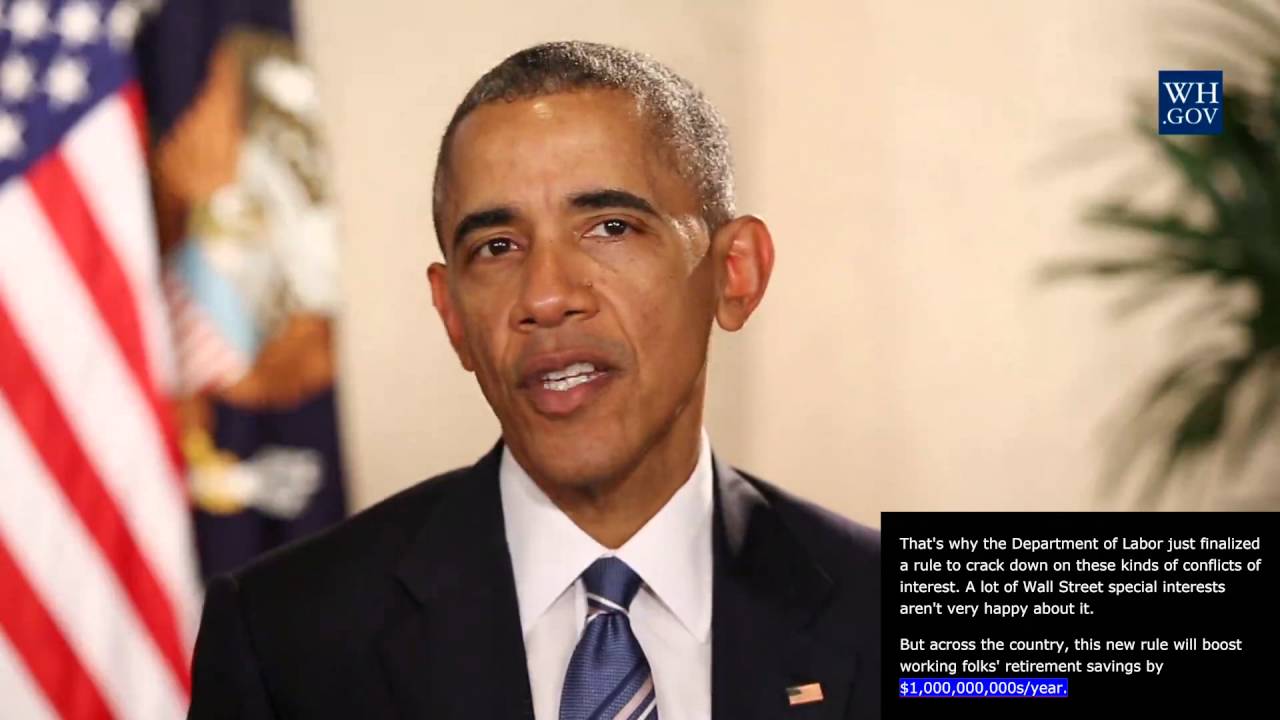 President Obama - April 9th, 2016 - video caption - Playing by the Same ...