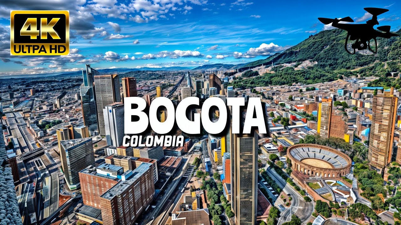 Bogota, Colombia In 4K By Drone - Amazing View Of Bogota, Colombia ...