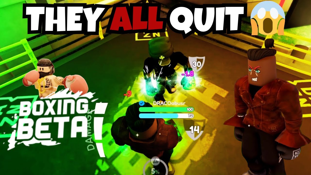 My Punches Were TOO POWERFUL in Boxing Beta! Everyone Rage Quit! - YouTube