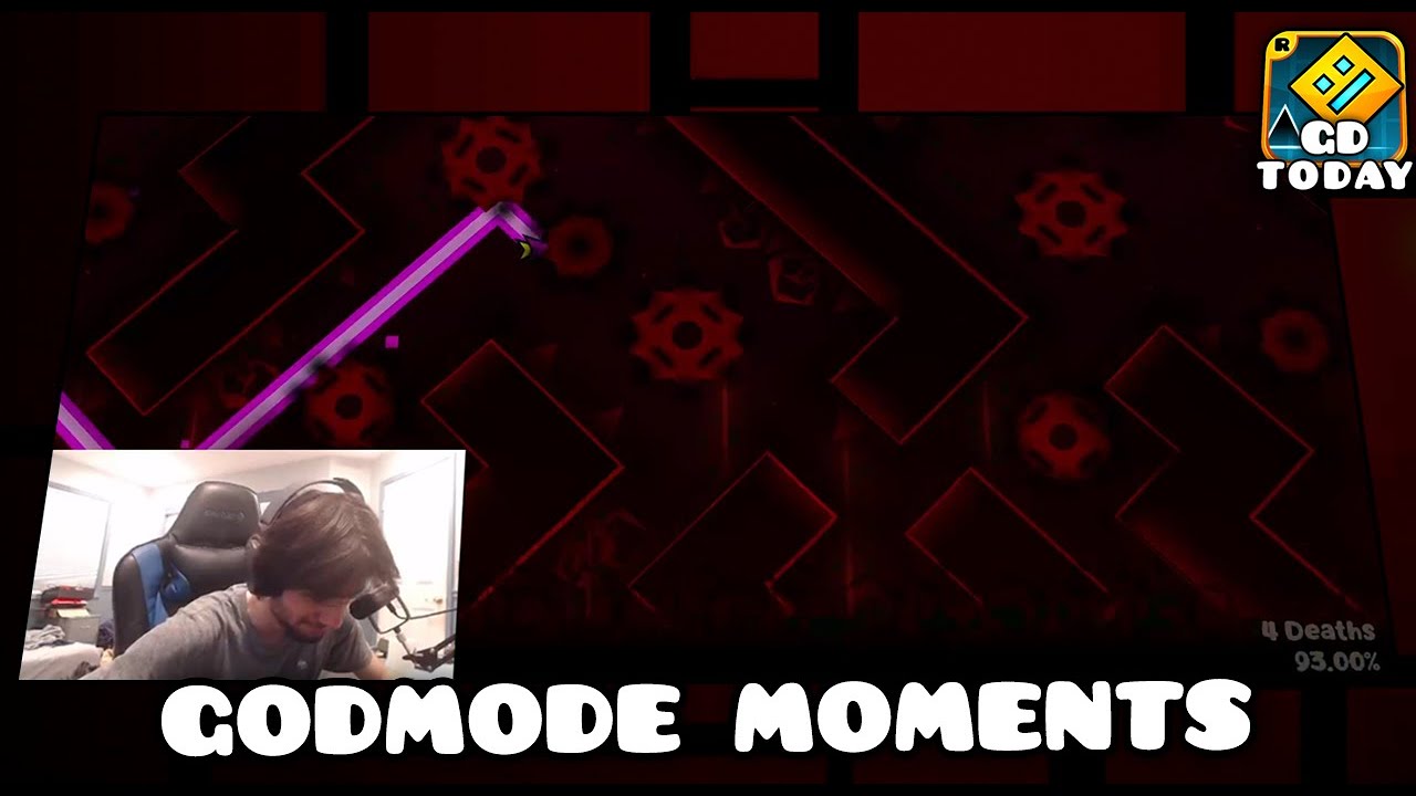 GD TODAY #6: GODMODE MOMENTS | Geometry Dash - YouTube