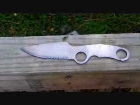 How To Make A Homemade Knife - YouTube
