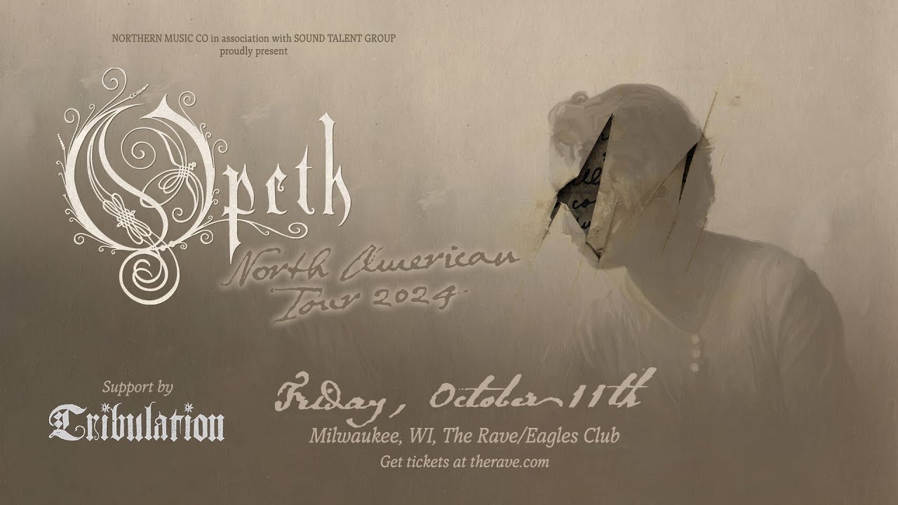 Opeth - October 11, 2024 at The Rave - YouTube