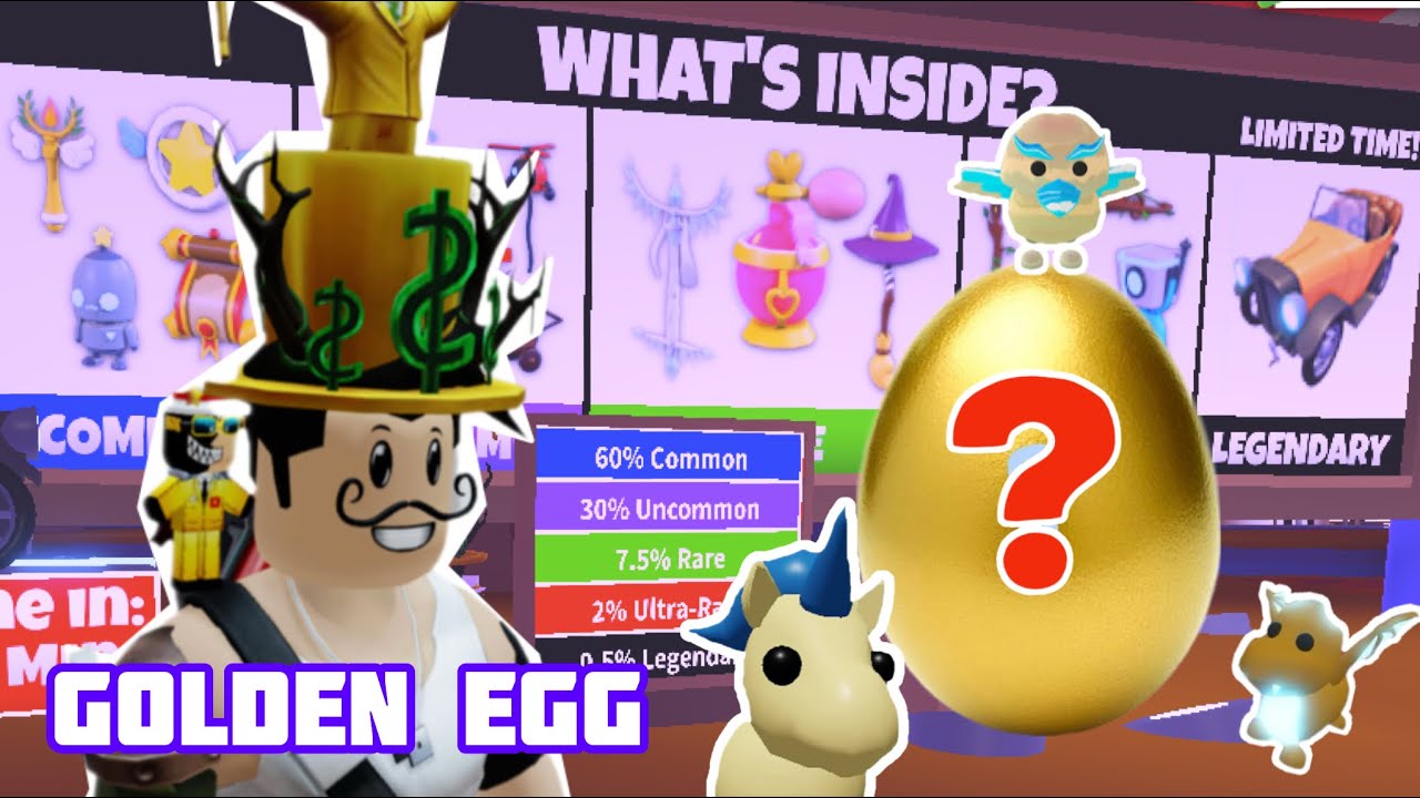 Abriendo GOLDEN EGGS en ADOPT ME y mucho mas.. MASSIVE GIFTS antes que ...