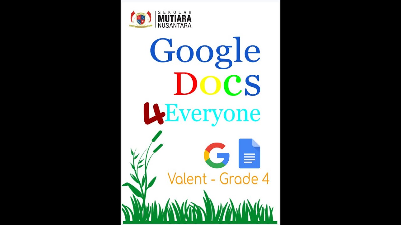 Make a Book Cover in Google Docs - YouTube