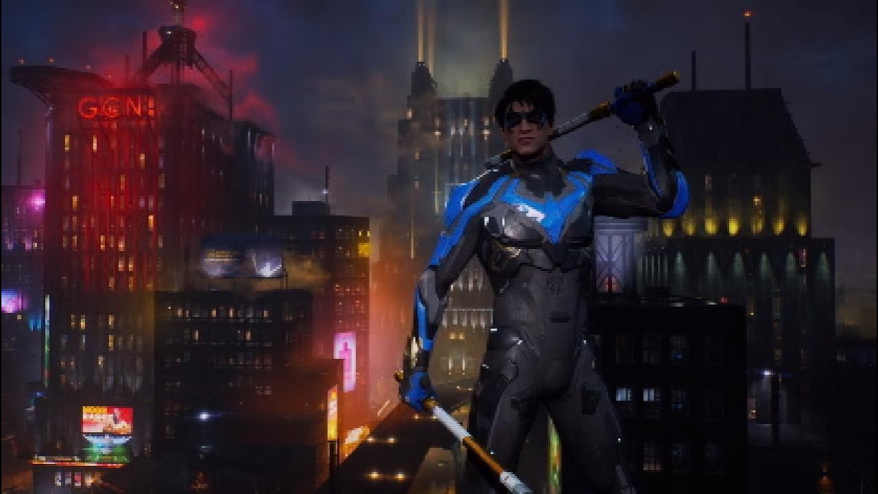 Gotham knights - Nightwing - Combat & Stealth - [PS5 1080p60] - YouTube
