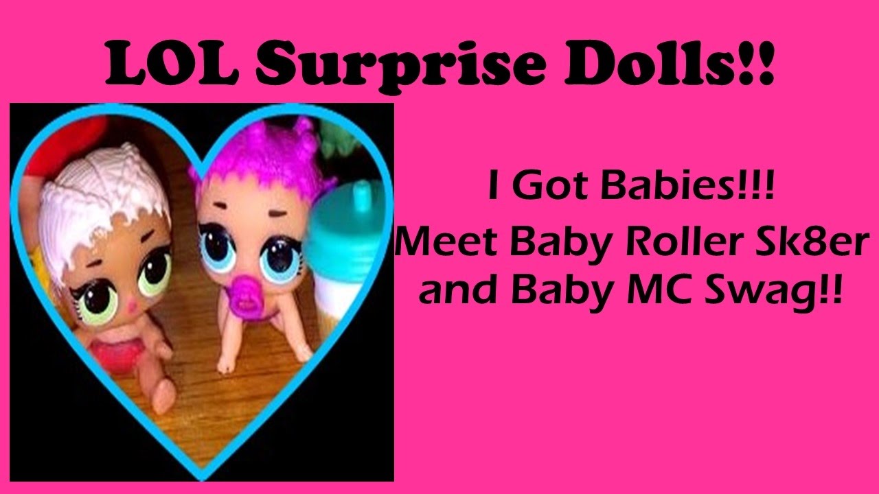 It's A Girl X 2! We Finally Got Baby Roller Sk8ter & Baby MC Swag!! LOL ...