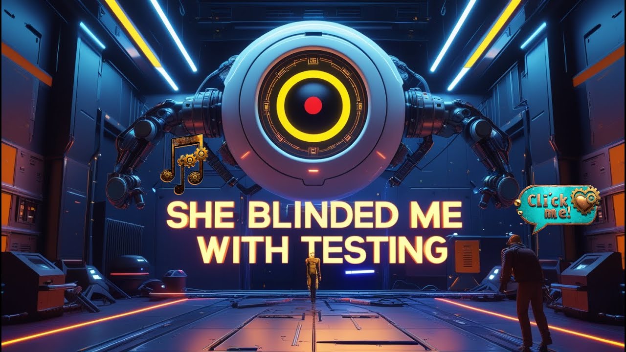 Chell sings: She Blinded Me with Testing - AI Music - YouTube