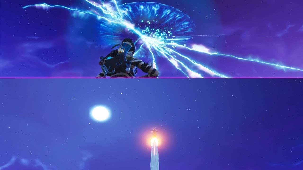 FORTNITE ROCKET LAUNCH EVENT! - YouTube