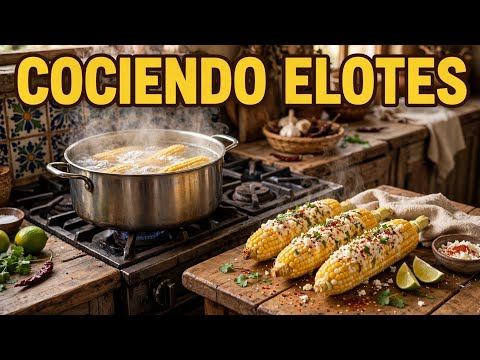 Cociendo Elotes Para El 15 y 16 De Septiembre JEJEJE #comida #15september 
