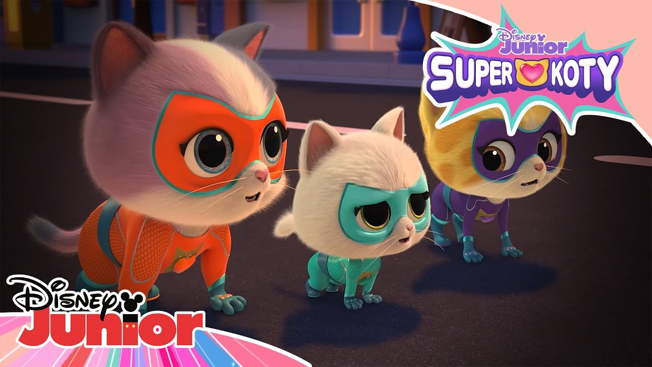 🎹 Problem z pianinem | Superkoty | Disney Junior Polska - YouTube