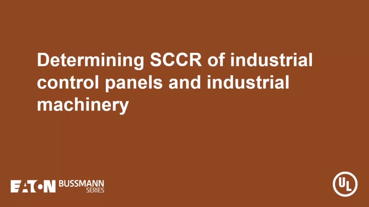 UL - Critical Safety Tips on SCCR - YouTube