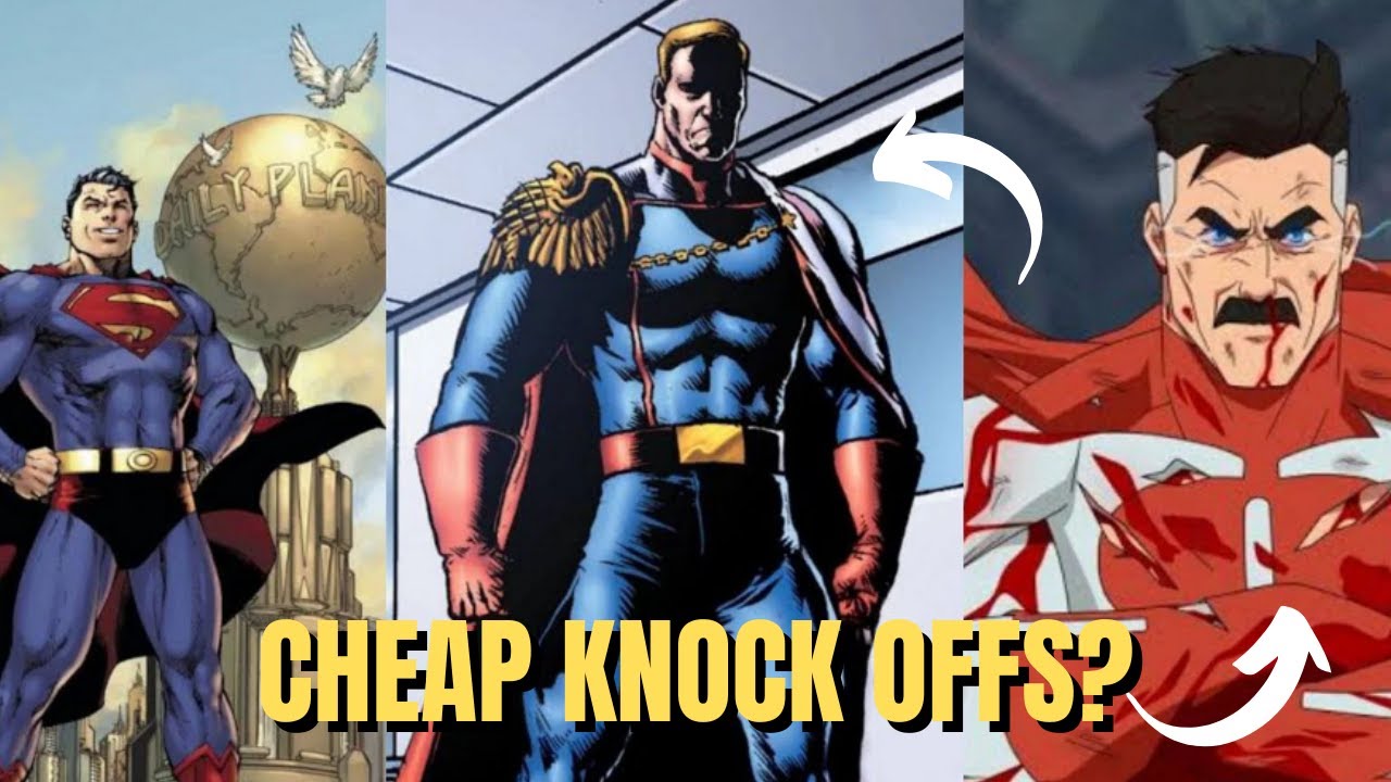 The Best Superman "RipOffs" ?! - YouTube