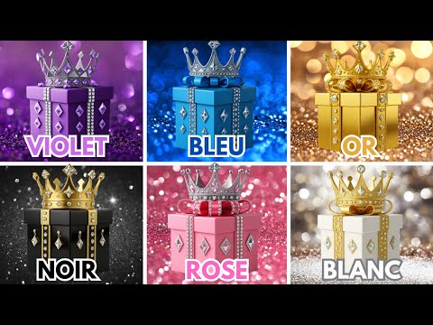Choisis Ton Cadeau 6 🎁😍🌈👑 - Cadeau Surprise! 6 Boîtes Cadeaux 🎁 | Quiz Cadeau