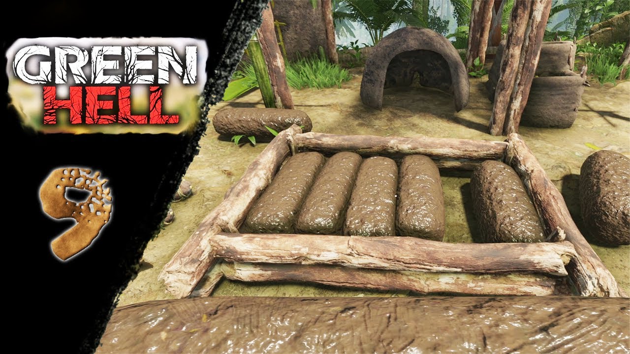 MUD MIXER & THE BUILD BEGINS! Ep09 | GREEN HELL SURVIVAL - YouTube