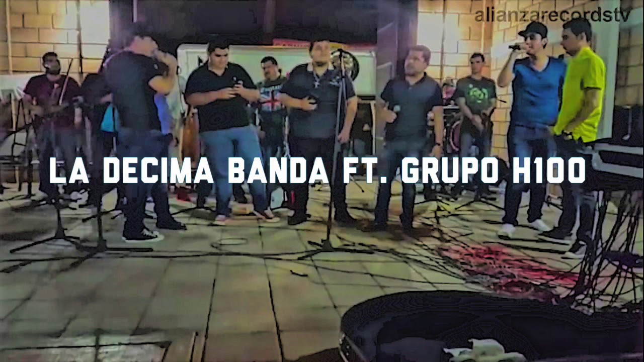 La Vida Recia - La Decima Banda ft Grupo H100 (En Vivo) 2020 - YouTube