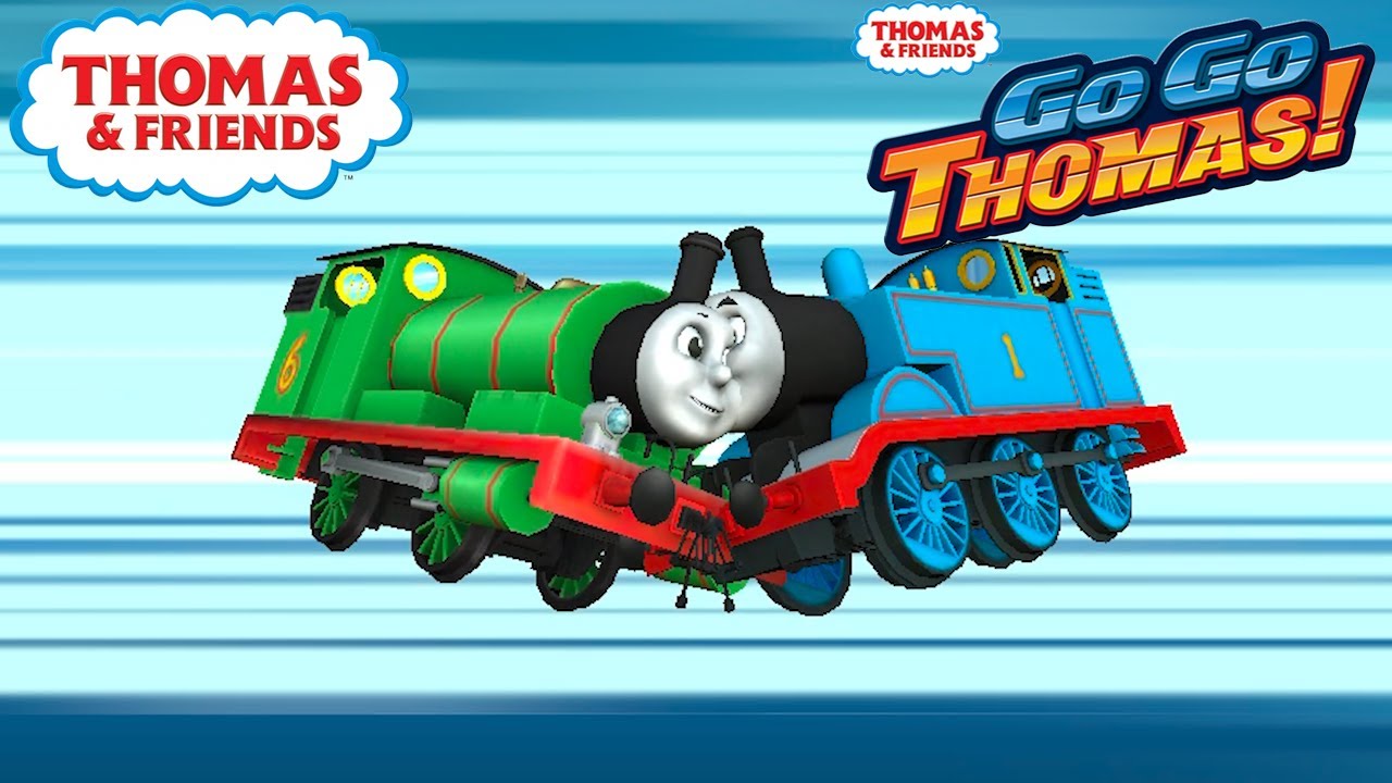 Thomas & Friends Go Go Thomas! 🟢💙 Percy VS Thomas USE stunts button to ...