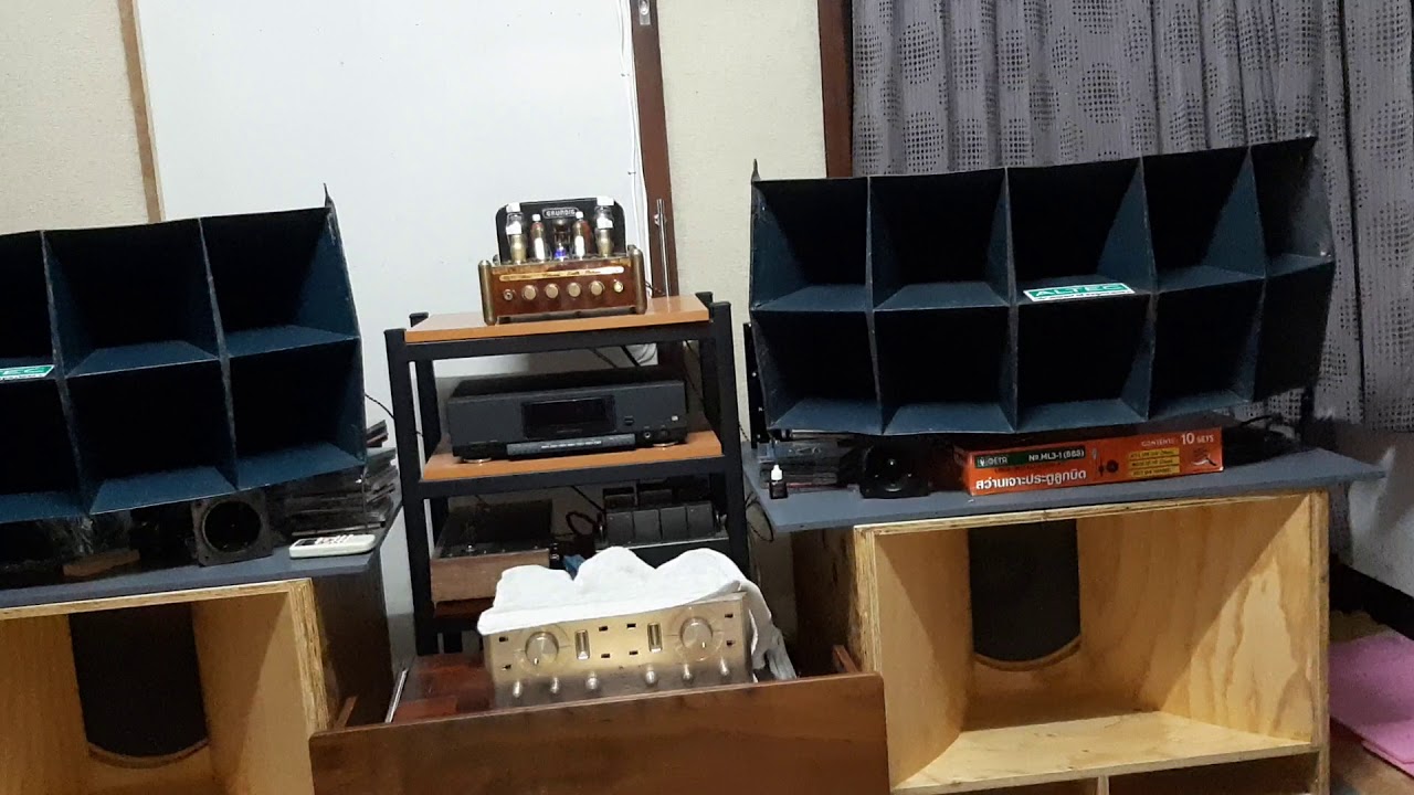 Altec 1003b+el12spez se amp.. - YouTube