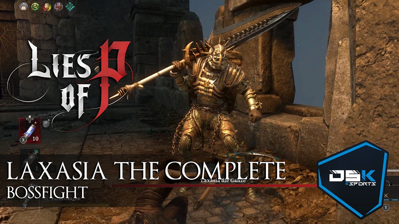 Laxasia the Complete (Boss Fight) | LIES OF P - YouTube