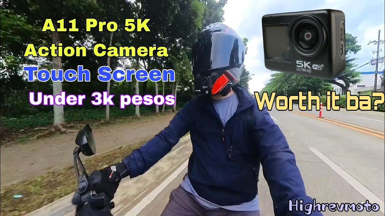 A11 PRO 5K ACTION CAM REVIEW/Sample Vid and Picture - YouTube