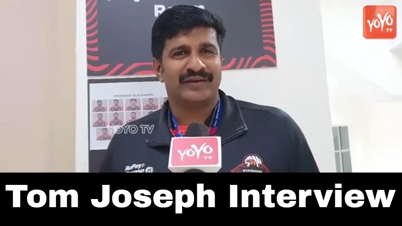 Hyderabad Black Hawks Head Coach Tom Joseph Interview | RuPay Prime ...