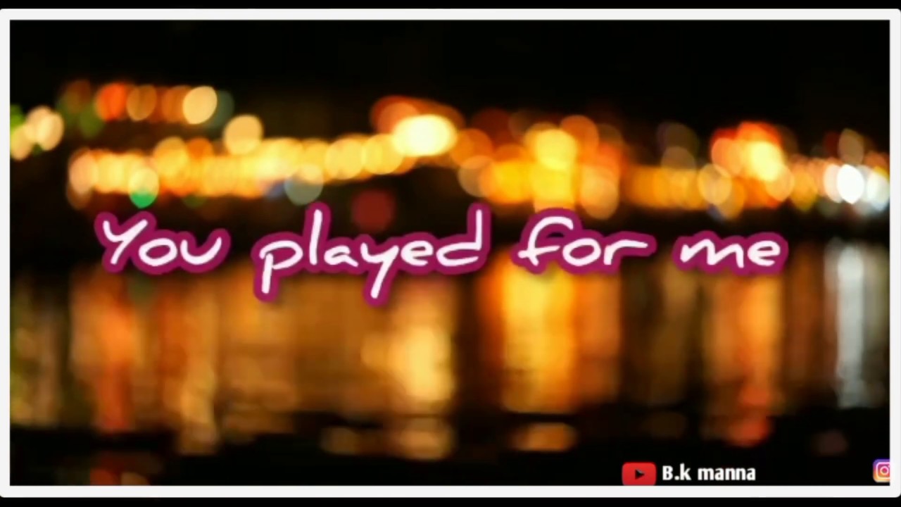 Alan Walker-you played for me(lyrics) l#whatsapp status - YouTube