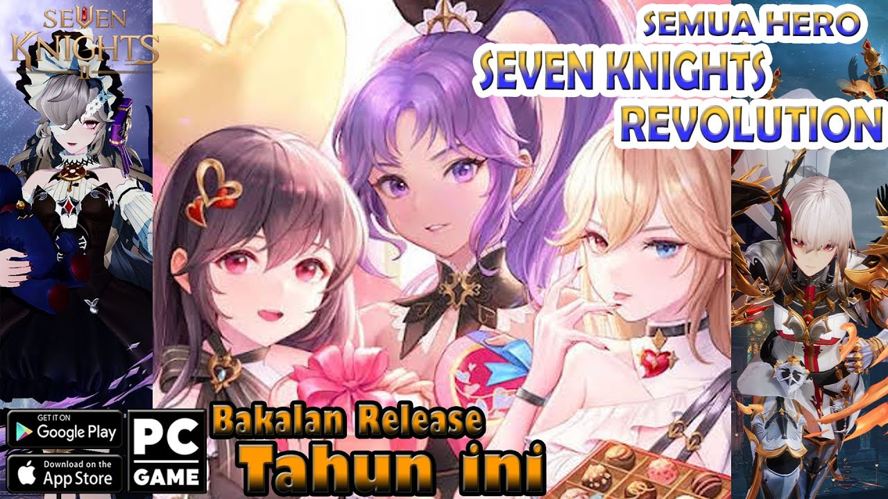Semua Character yang ada di Seven Knights Revolution (Shane Nestra nya ...