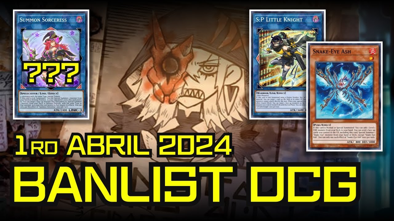 Reaccionando a la nueva BANLIST del OCG 🚫 | Yu-Gi-Oh! - YouTube
