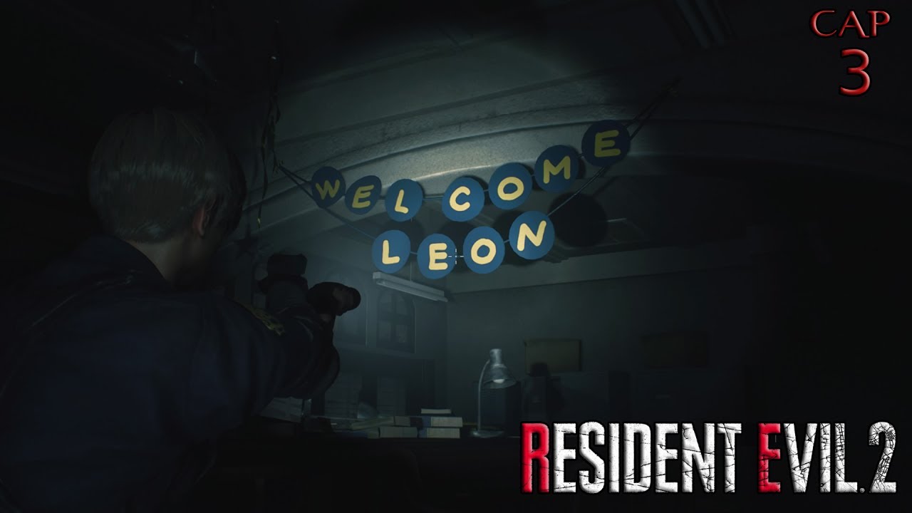 RESIDENT EVIL 2 REMAKE ( PC ) | LEON S. KENNEDY | Capitulo 3 Gameplay ...