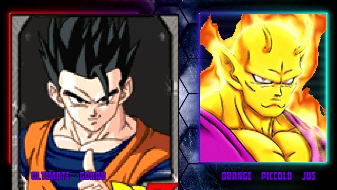 Ultimate Gohan vs Orange Piccolo JUS - YouTube