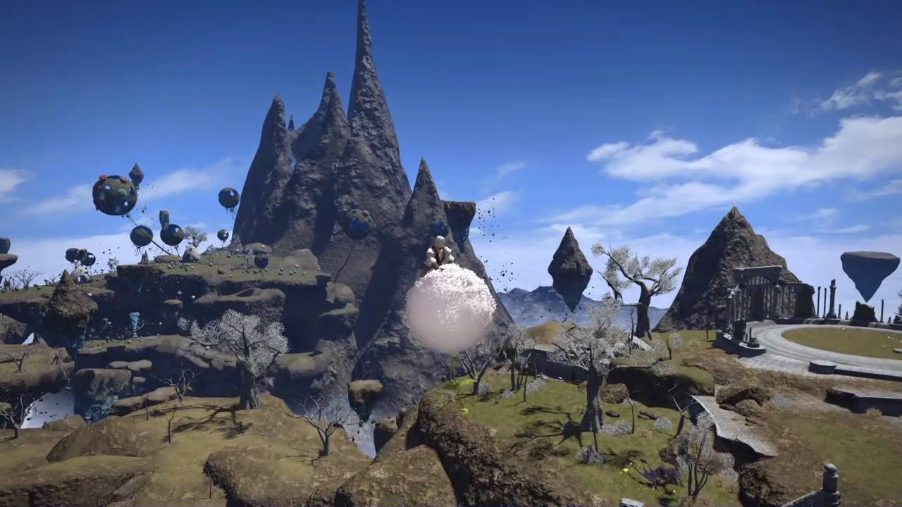 FFXIV heavensward cloud mallow mount moogle beast tribe rank 7 - YouTube