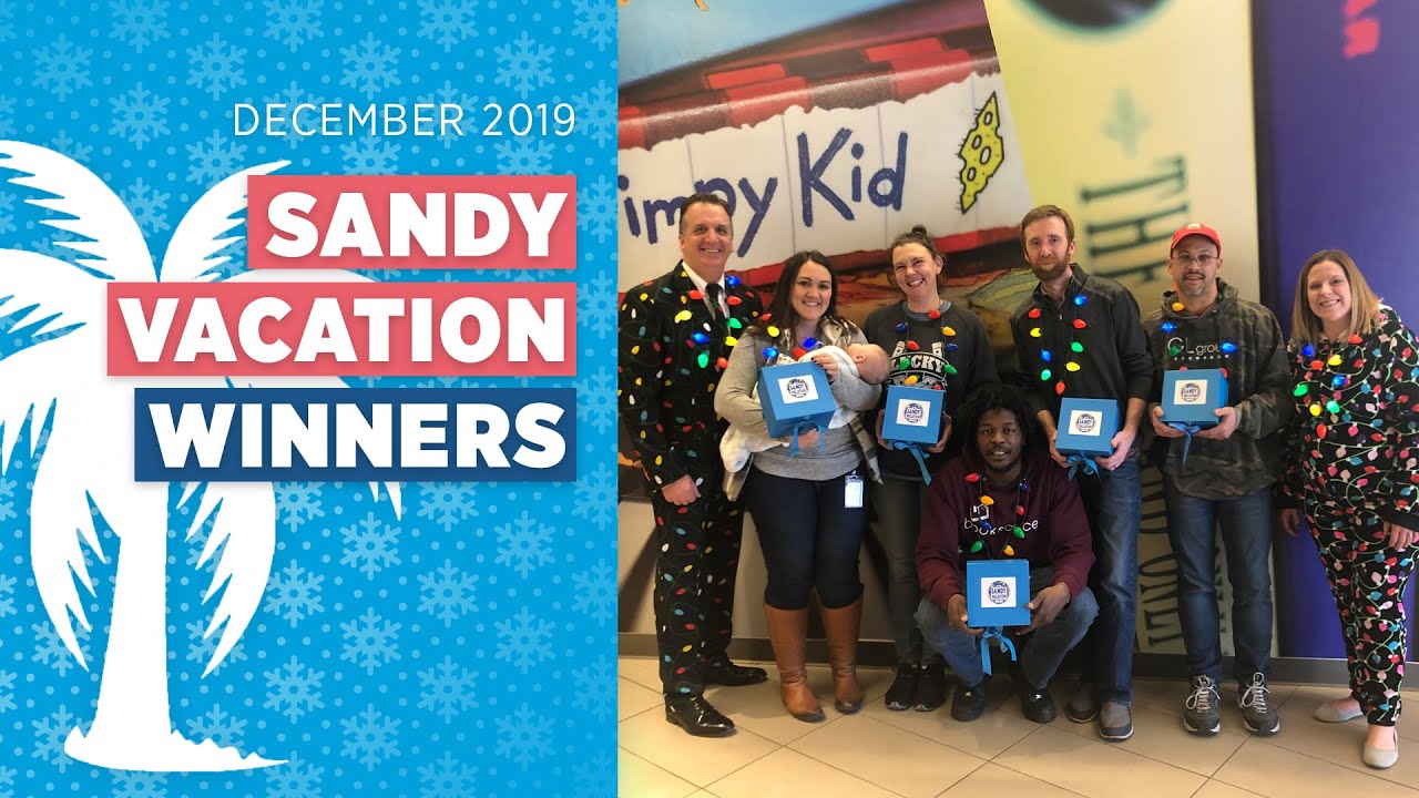 Booksource Sandy Vacation Winners | December 2019 - YouTube