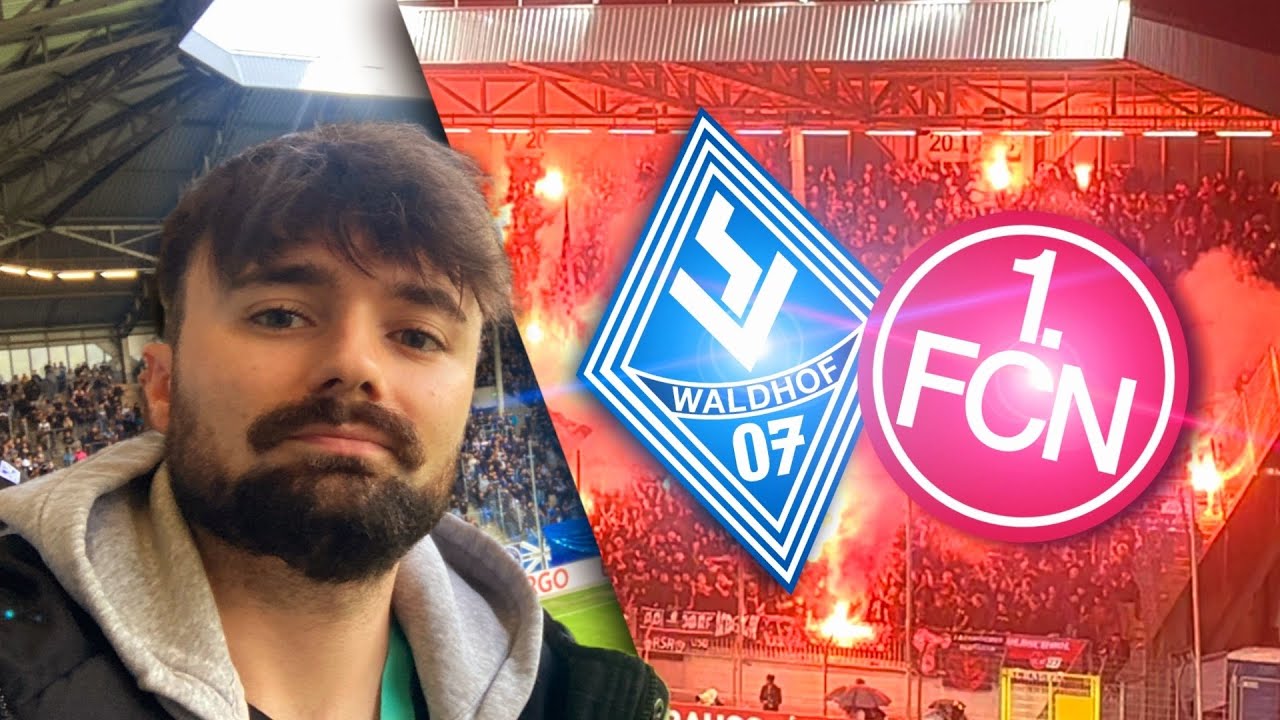 PYRO-SHOW + CHOREO bei Waldhofs Pokal-Aus | SV Waldhof Mannheim – 1. FC ...