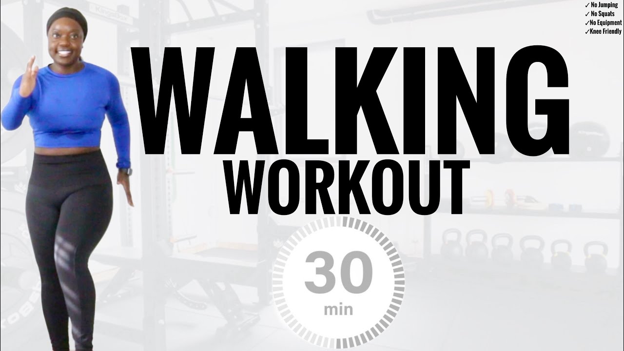 30 Min Walking Cardio Workout | Walking Exercise for Weight Loss | Low ...