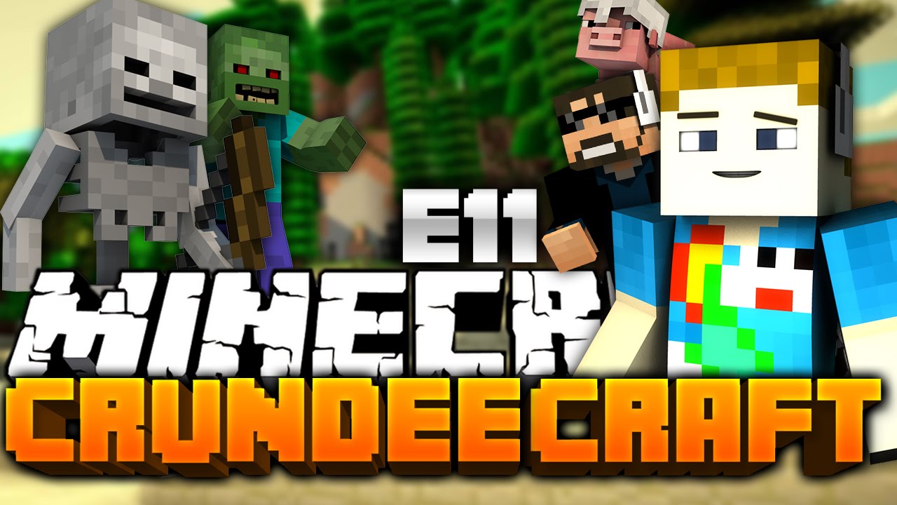 Minecraft: CRUNDEE CRAFT #11 - PIG METEOR TROLL - YouTube