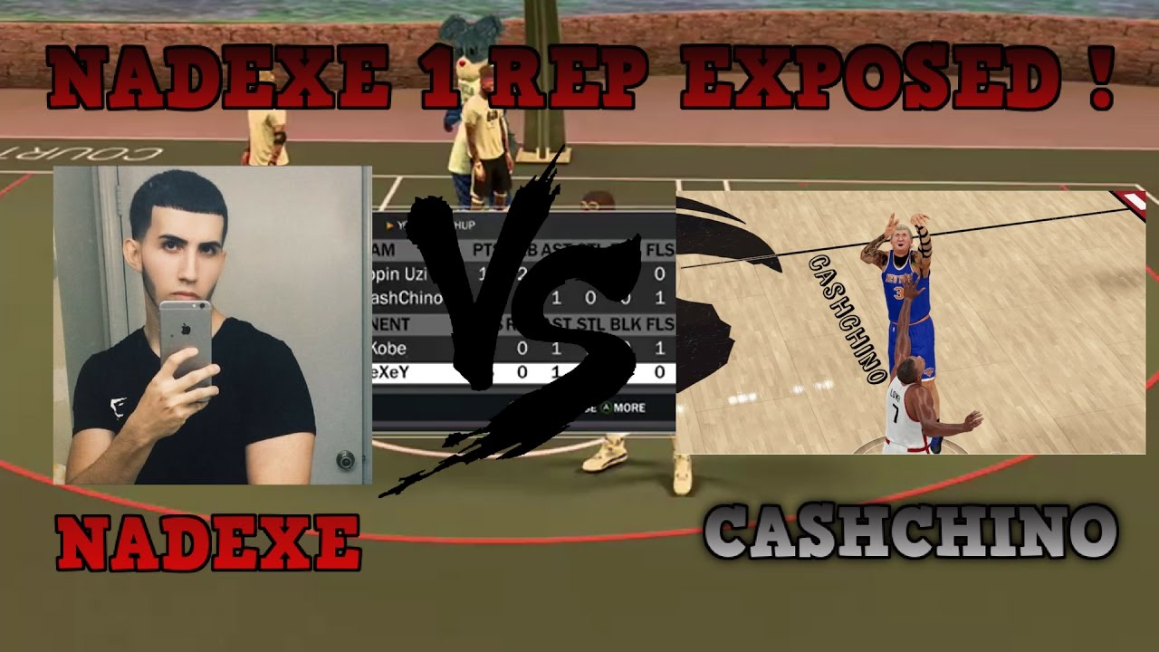 NADEXE EXPOSED #1 REP IN NBA 2K17 --- "IM THE BEST CENTER ON THIS GAME ...