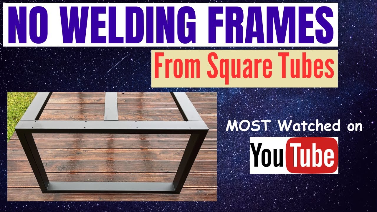 DIY Frames Without Welding / No welding Frames - YouTube