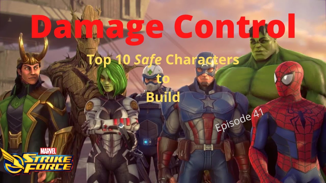 Damage Control | MSF | August Top 10 Characters to Build - YouTube