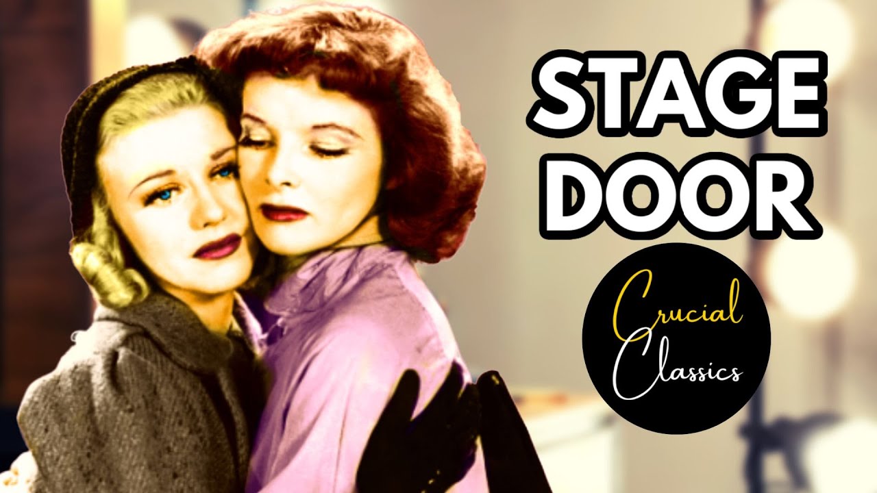 Stage Door 1937, Katharine Hepburn, Ginger Rogers full movie reaction - YouTube