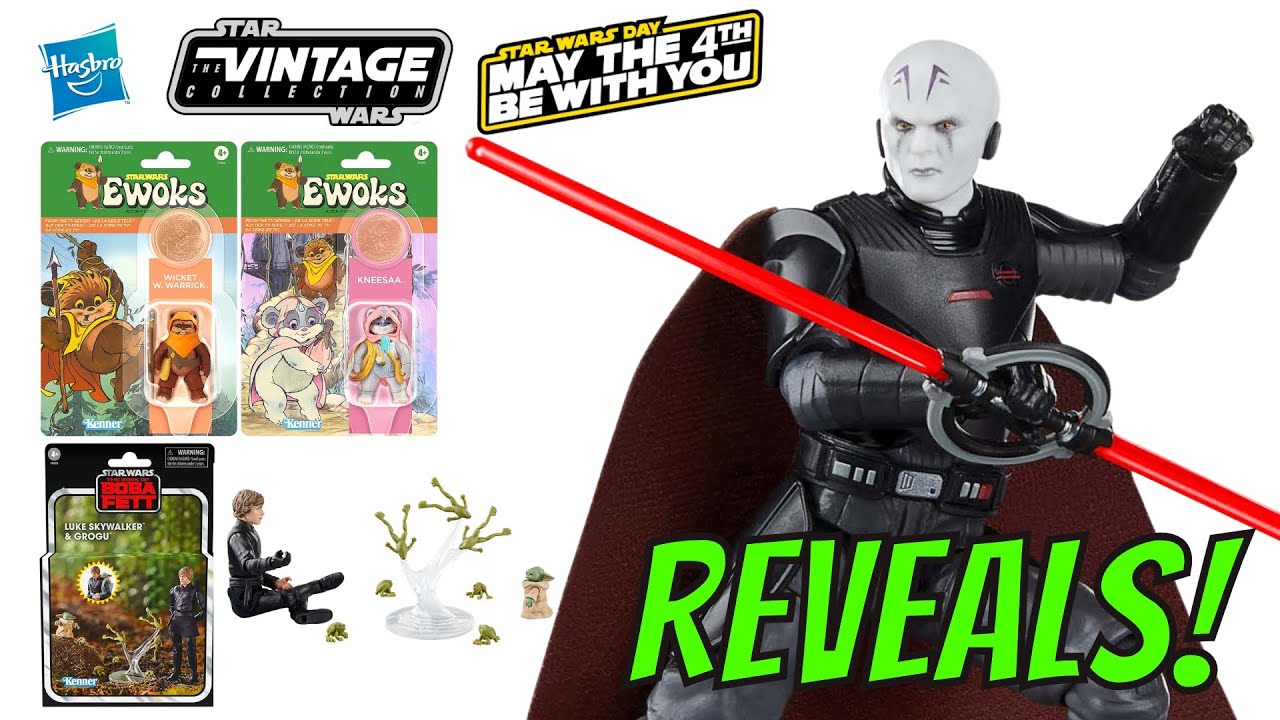 Hasbro Reveals NEW Vintage Collection Figures on May The Fourth Be With ...