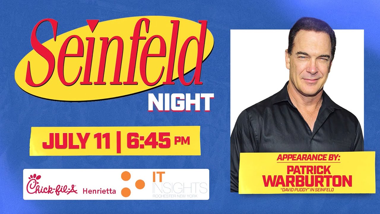 It's Seinfeld Night at Innovative Field! - YouTube