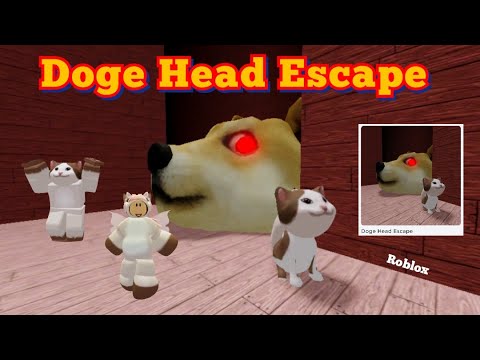 Doges Gigantes Custodian el Laberinto | Doge Head Escape | Roblox - YouTube