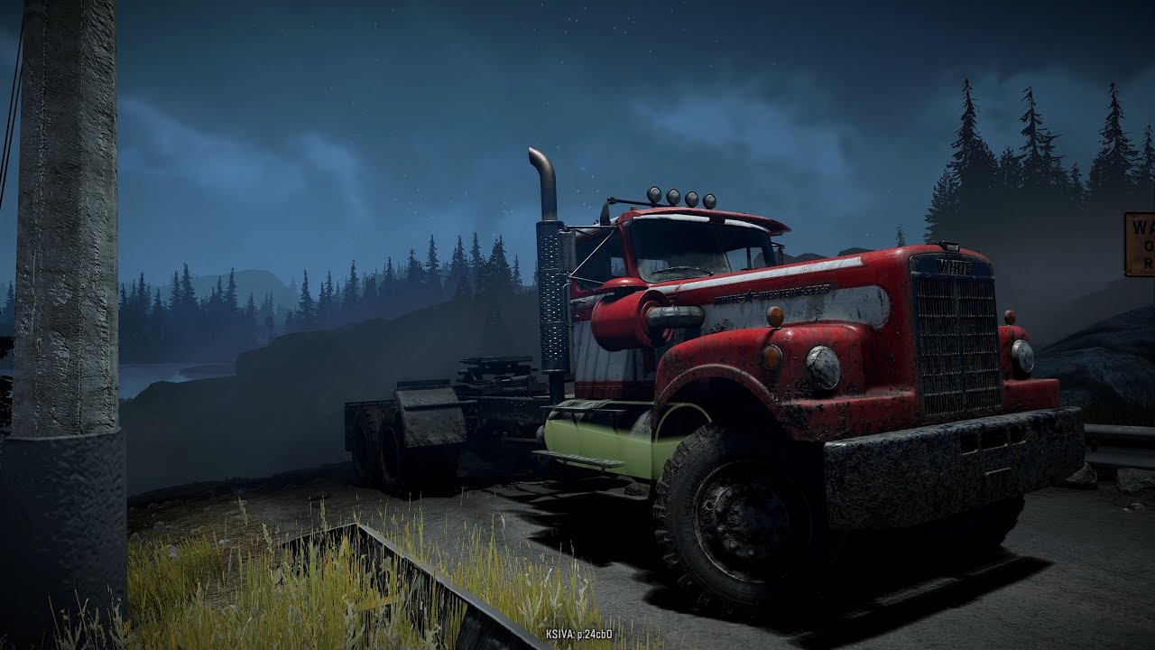 White Western Star 4964 | SNOWRUNNER - YouTube