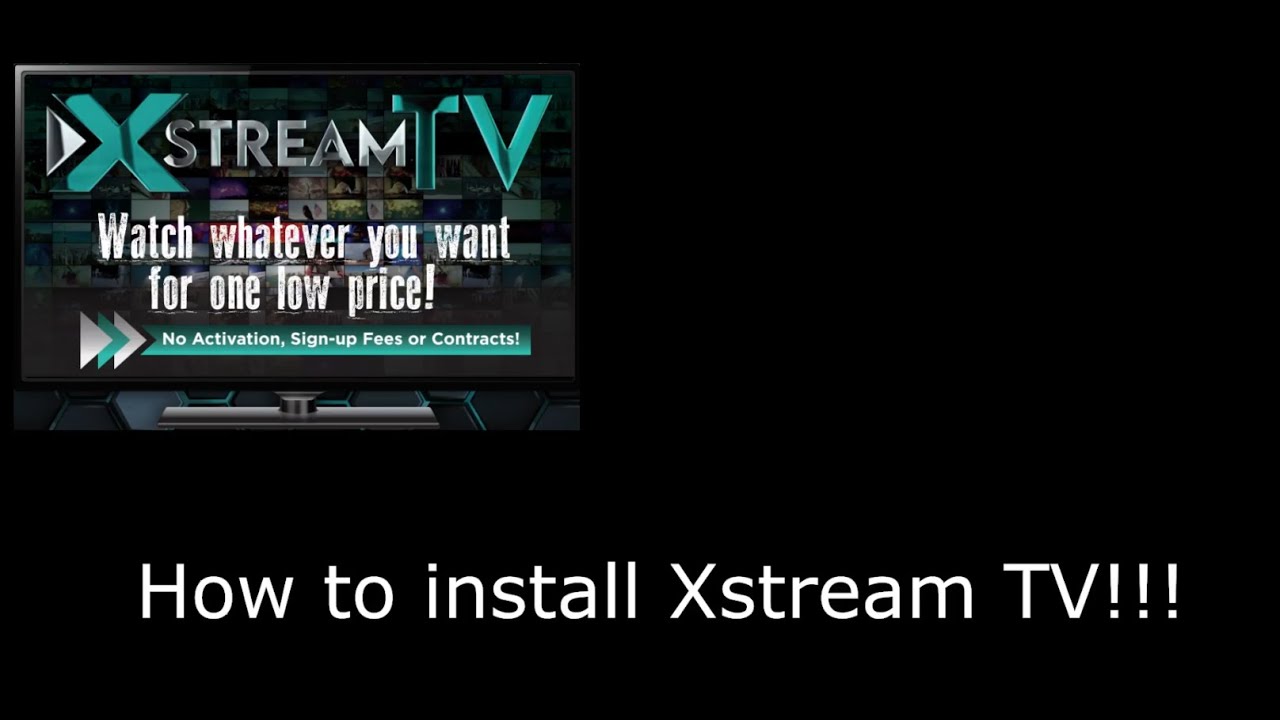 How to install Xstream TV - YouTube