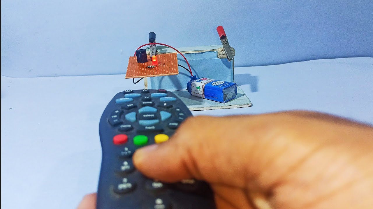 Diy simple remote tester circuit - YouTube