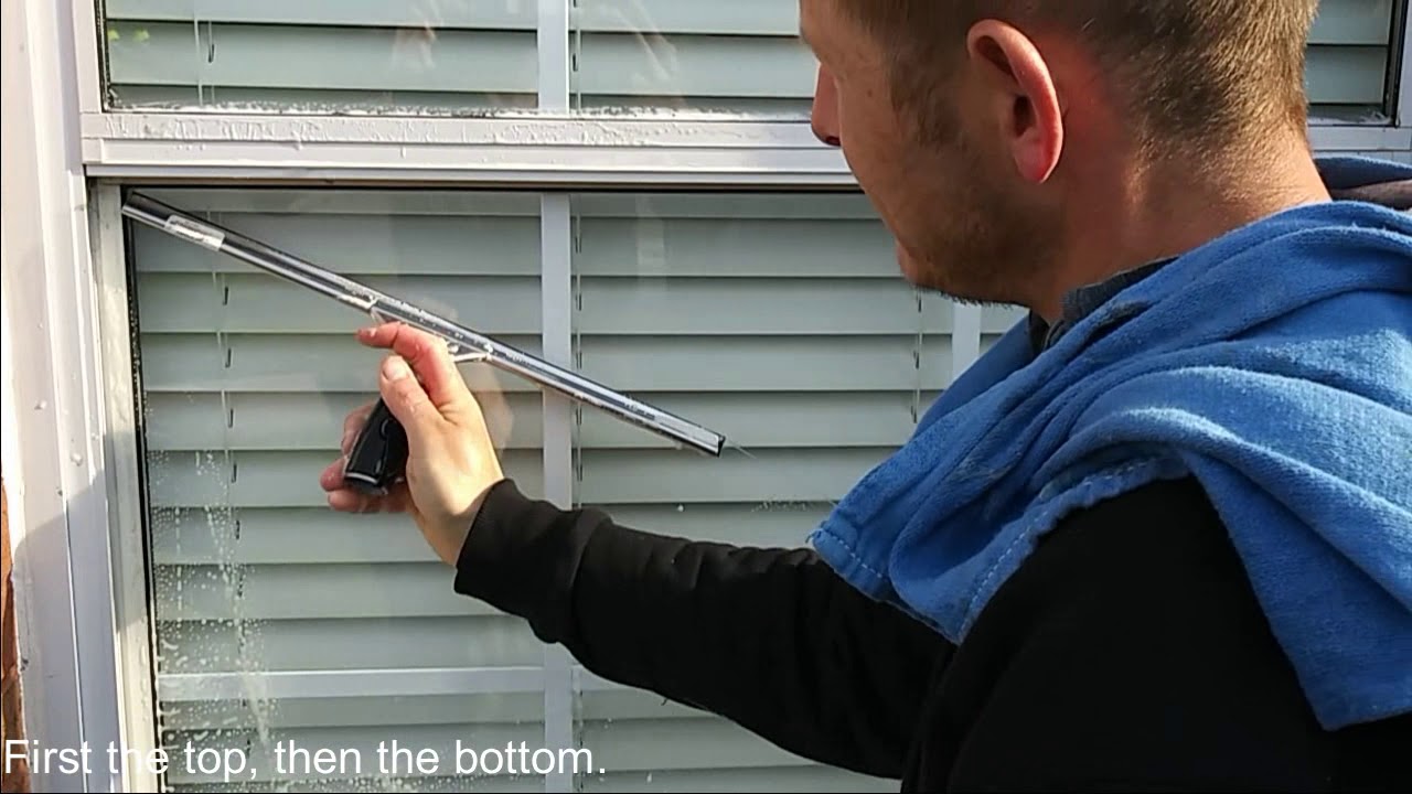 Apex - Double Hung Window Cleaning Tutorial - YouTube