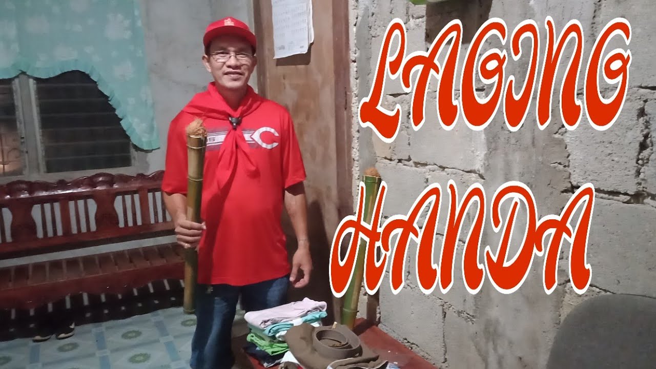 LAGING Handa | Prepare sa mga gamit Para sa boyscout Camping | JFCTV ...