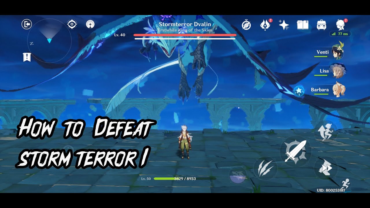 How to defeat Storm Terror I Guide - YouTube